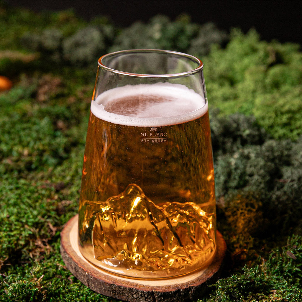 Verre TOPOGRAPHIC : Mont Blanc - Alaskan Maker | Magasin Habiague